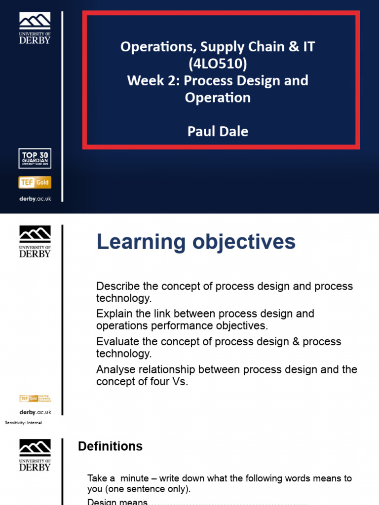 Process Design Fundamentals and Objectives | PDF | Sensitivity Analysis ...