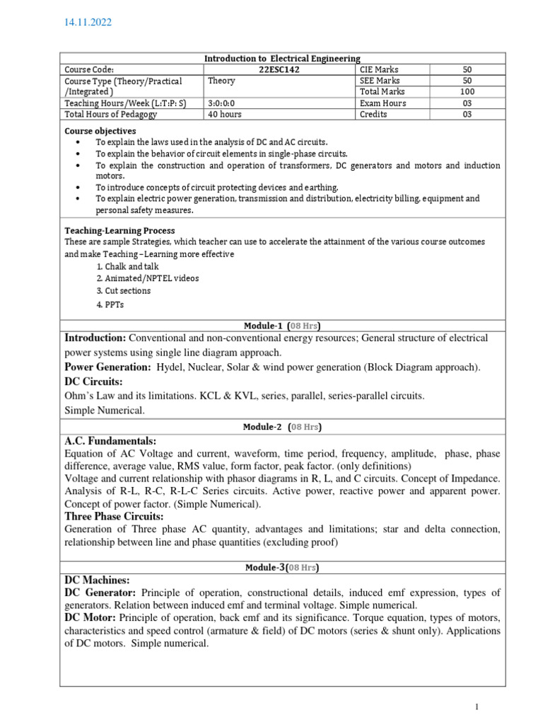 22ESC142 | PDF | Electric Motor | Alternating Current
