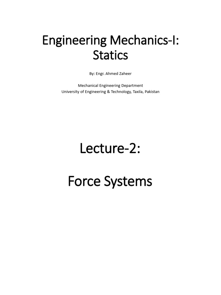 Em I Lec 2 Forces Download Free Pdf Euclidean Vector Cartesian Coordinate System