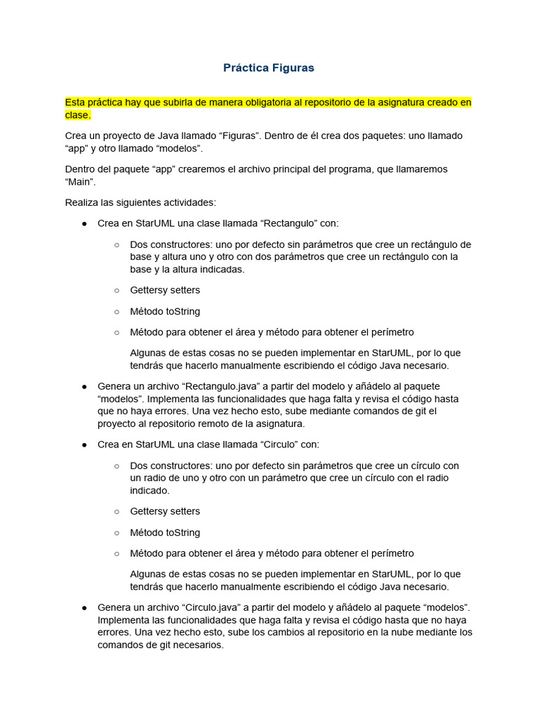 FIGURAS | PDF | Java (lenguaje de programación) | Ingeniería de software