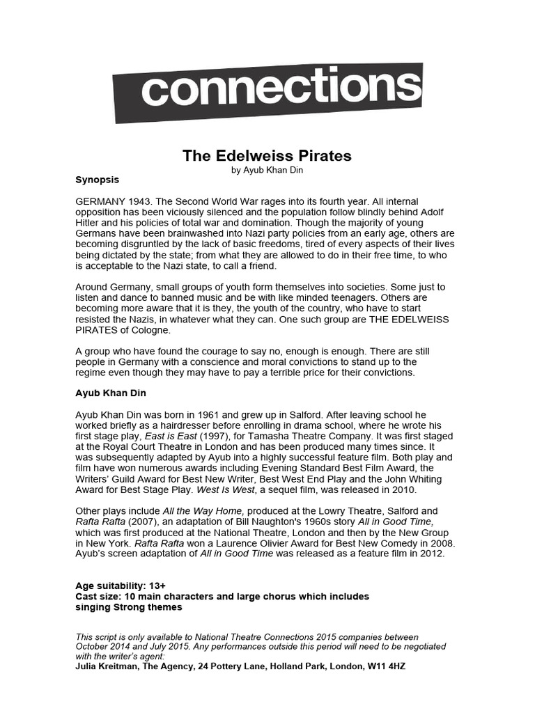 THE EDELWEISS PIRATES -Final Script | PDF | Nazi Germany