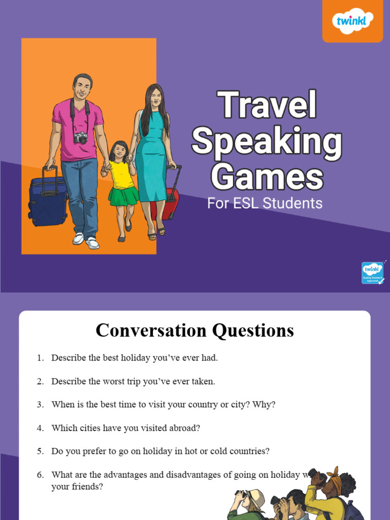 T e 1679307345 Esl Travel Speaking Games Powerpoint Adults b1 b2 | PDF ...