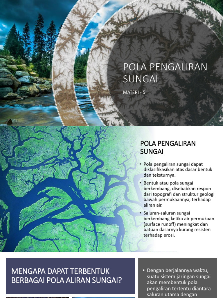 Materi 5 - Pola Pengaliran Sungai | PDF