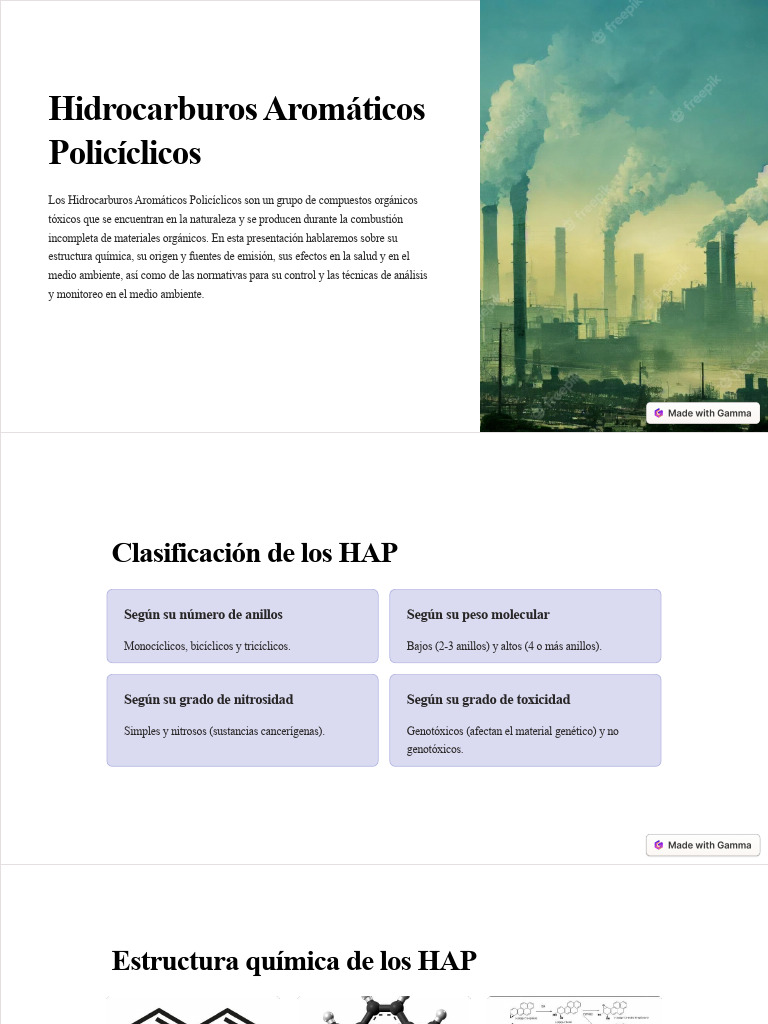 Hidrocarburos-Aromaticos-Policiclicos | PDF | Hidrocarburo Aromático ...