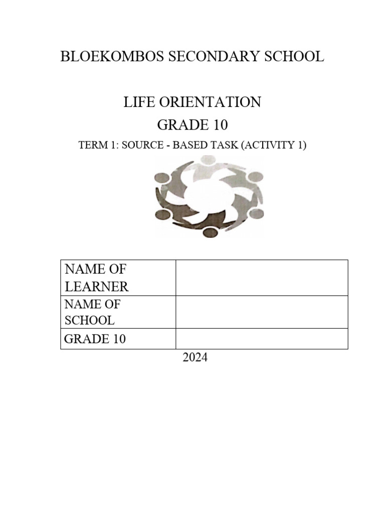 LIFE Orientation 2 | PDF | Adolescence | Self Esteem