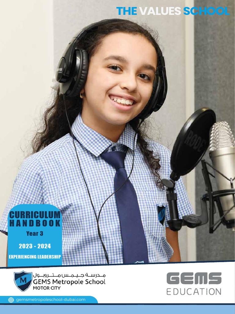 Year 3 Curriculum Handbook 2023-2024 | PDF | Curriculum | Language ...
