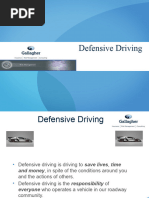 Powerpoint Defensive Driving | PDF | Driving | Traffic Collision