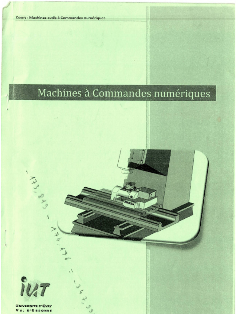 Machines à Commandes Numériques - GMP | PDF