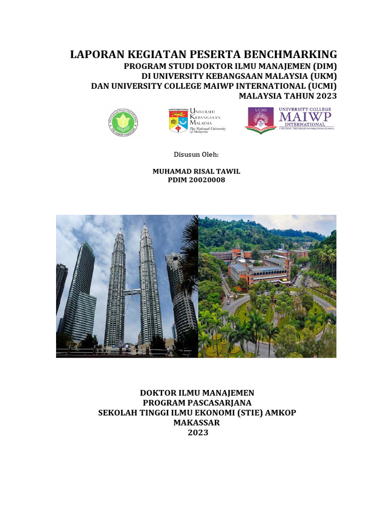 Laporan Benchmarking Prodi DIM 2023 | PDF