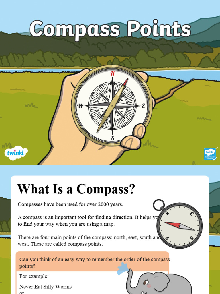 Understanding Compass Points for Kids | PDF | Language Arts ...