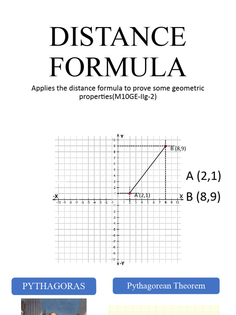 Distance Formula | PDF | Teaching Methods & Materials