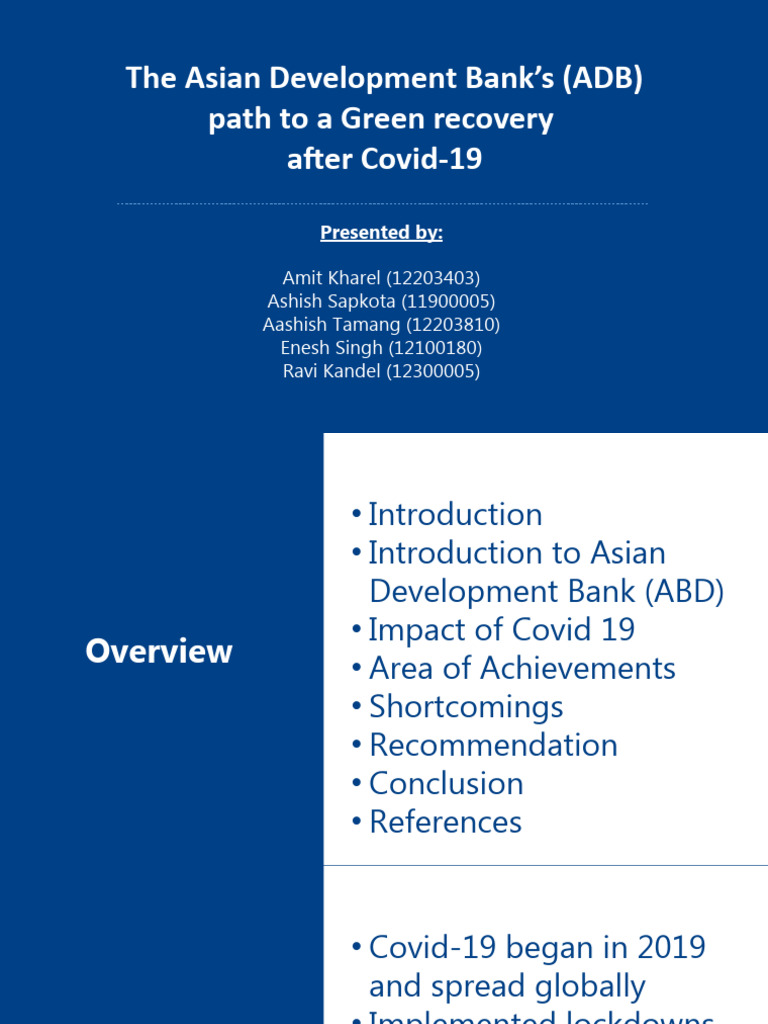 Group Presentation Latest | PDF | Asian Development Bank | Economies
