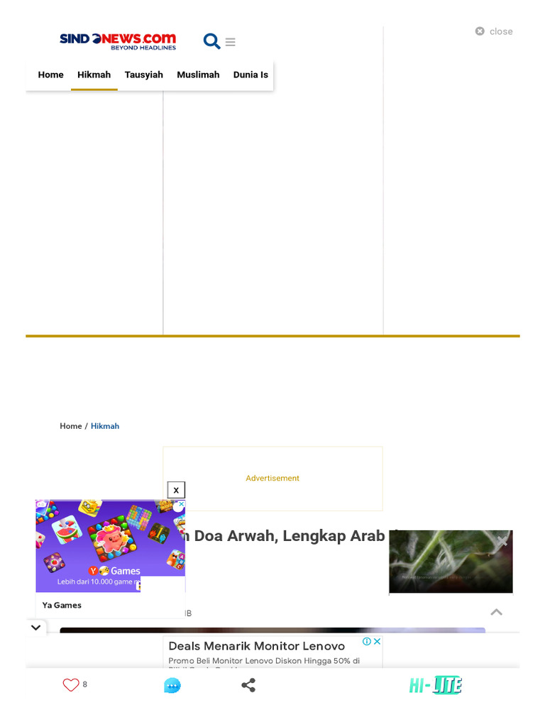 Bacaan Tahlil dan Doa Arwah Lengkap | PDF