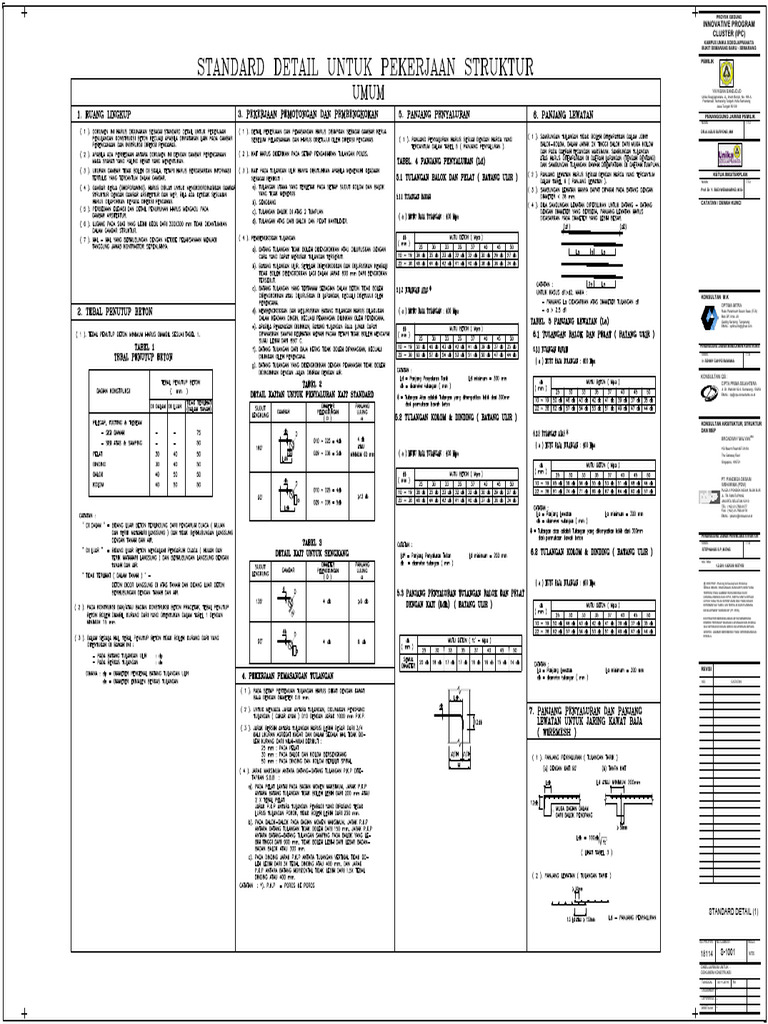 S-1001 (Standard Detail) | PDF