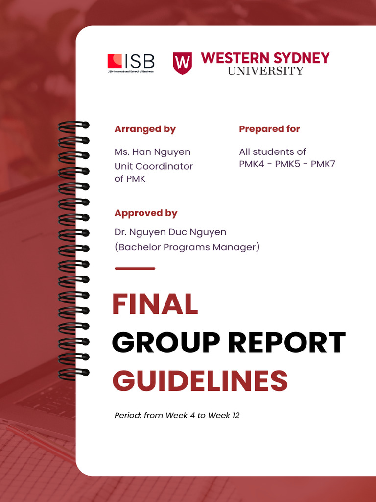 Final Guidelines: Group Report | PDF | Competitive Advantage | Business