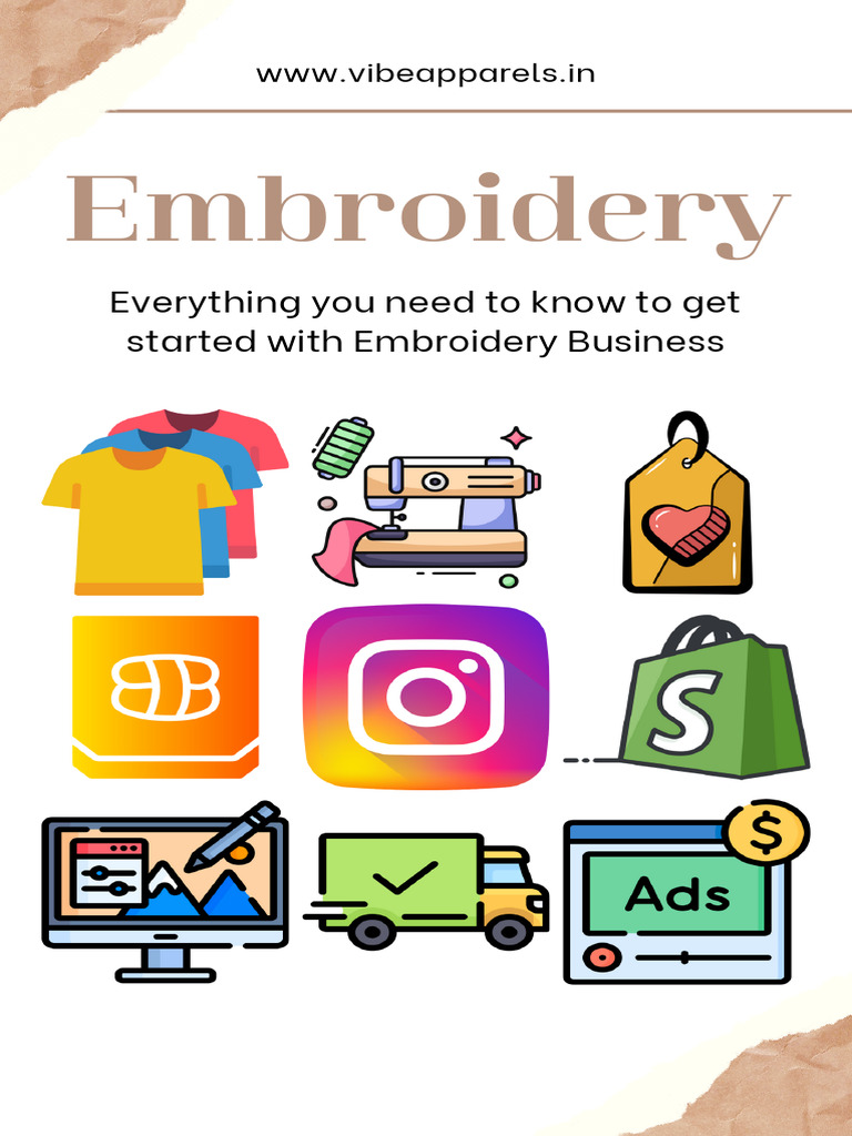 Embroidery Business | PDF | Embroidery