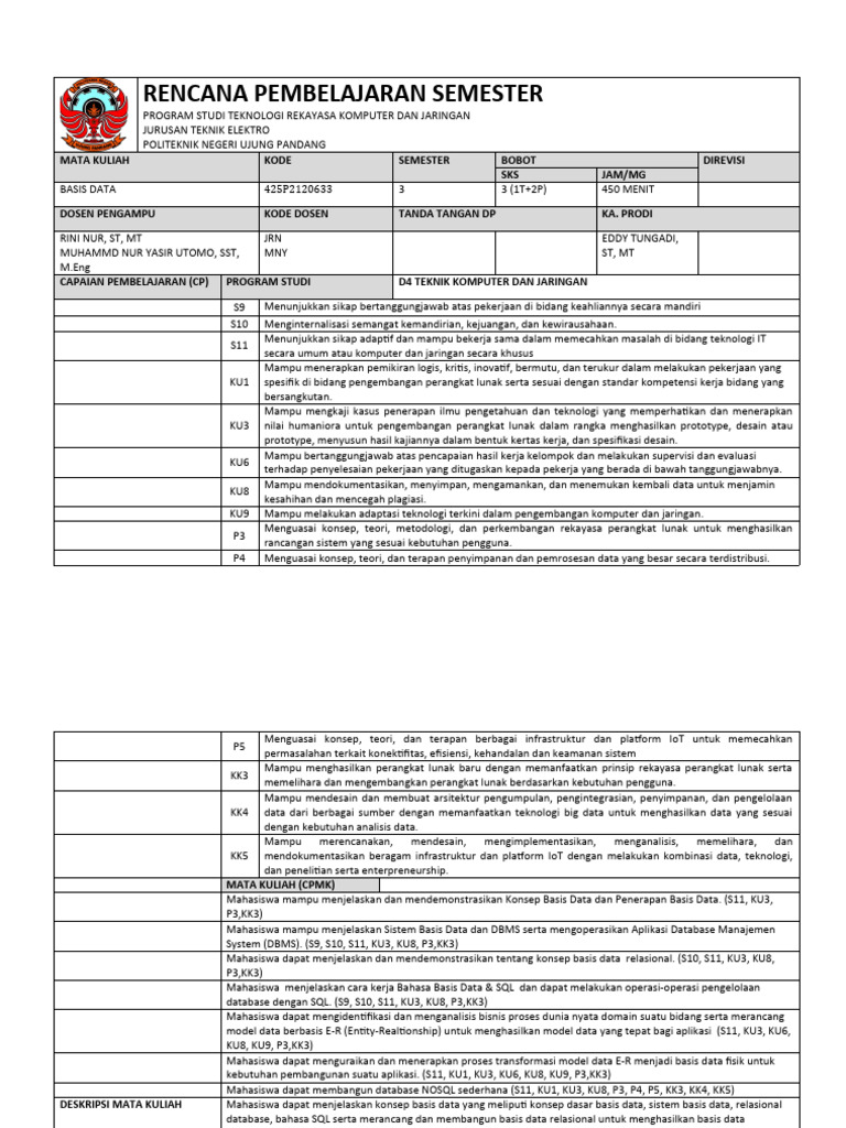 Rps Basis Data | PDF