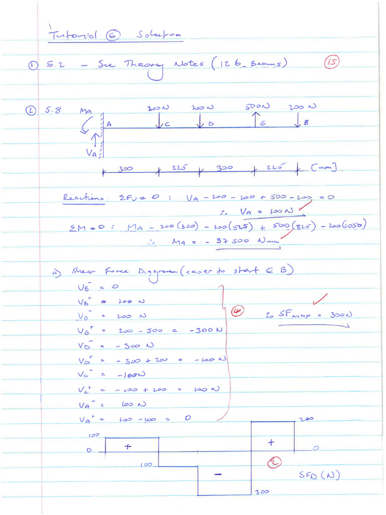 Tutorial 7 - Solutions | PDF