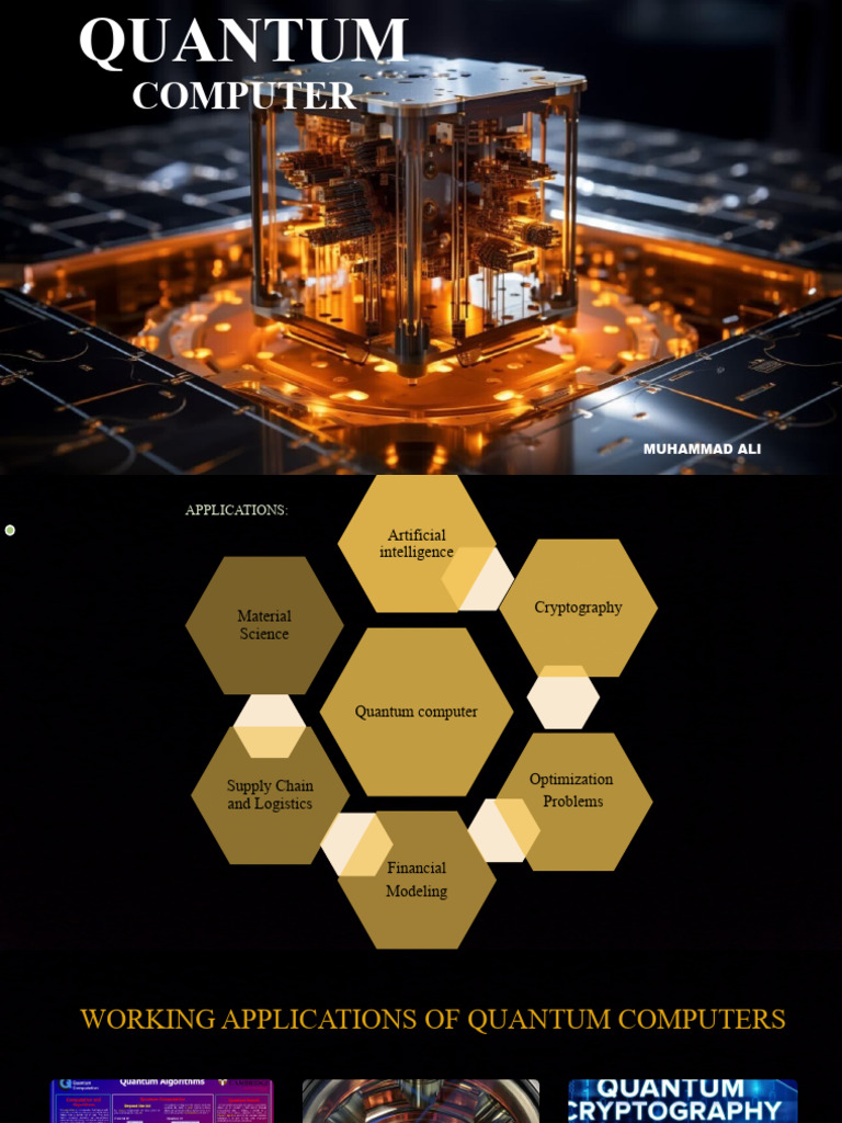 The World of Quantum Computers Presentation | PDF | Quantum Computing ...