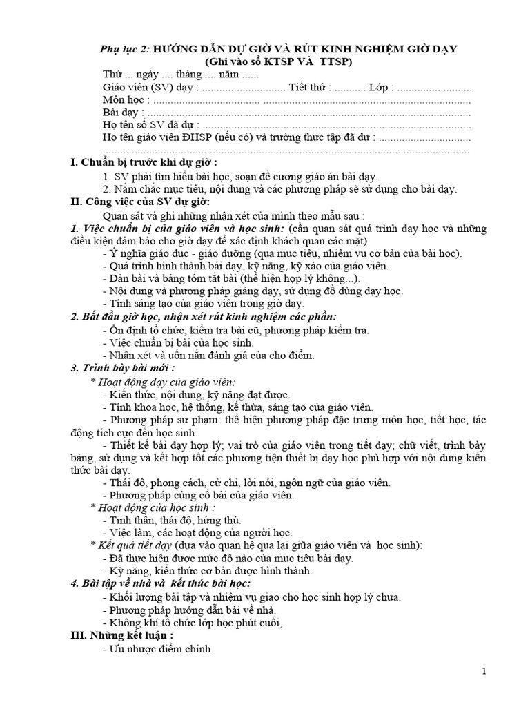 Cac Bieu Mau Danh Gia 2022-2023 | PDF