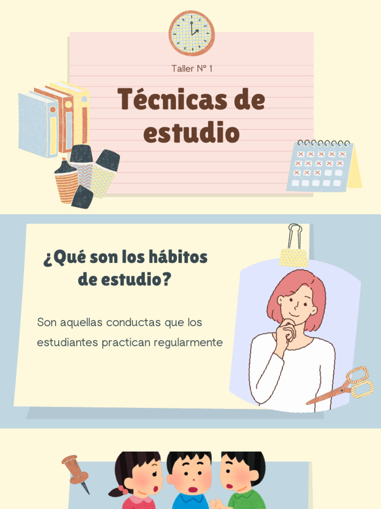 Habitos de Estudio | PDF