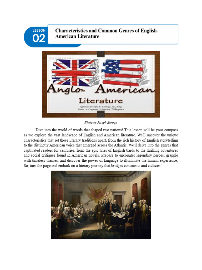 Revised Lesson 2 - Module 1 | Download Free PDF | English Literature ...