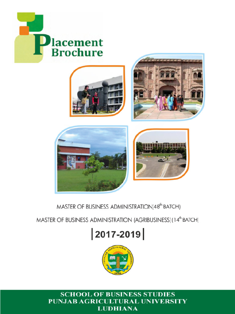 Brochure Mba | Download Free PDF | Master Of Business Administration ...