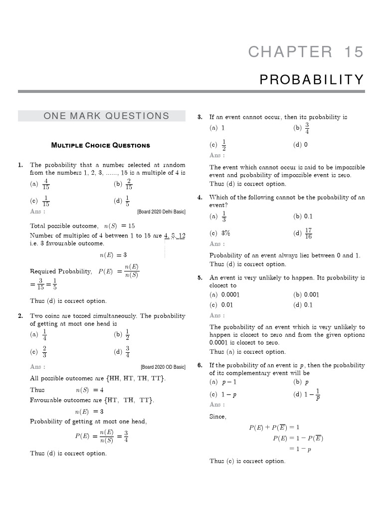 Probability | PDF | Probability | Playing Cards