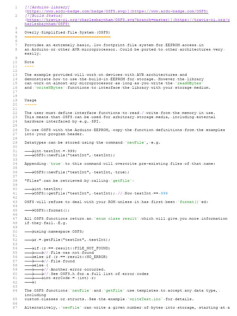 OSFS | PDF | Computer File | Computer Data Storage