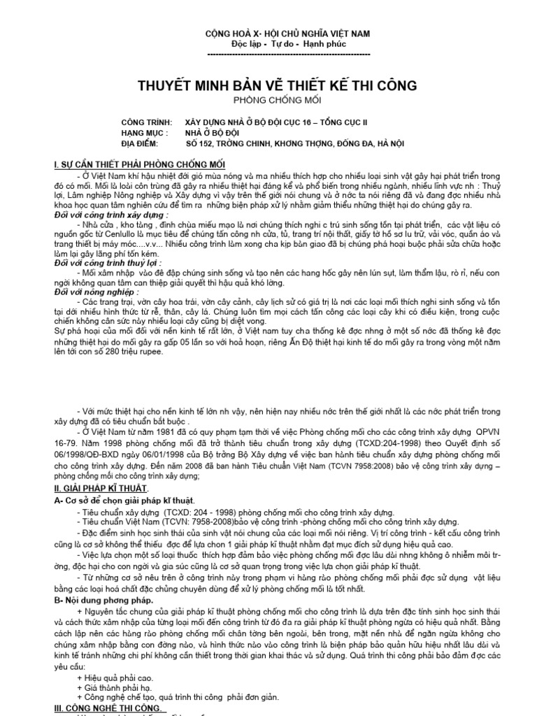 TM BPTC phòng chống mối | PDF