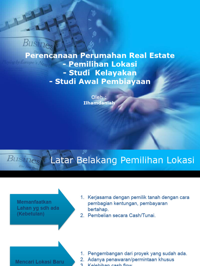 Perencanaan Perumahan Real Estate | PDF