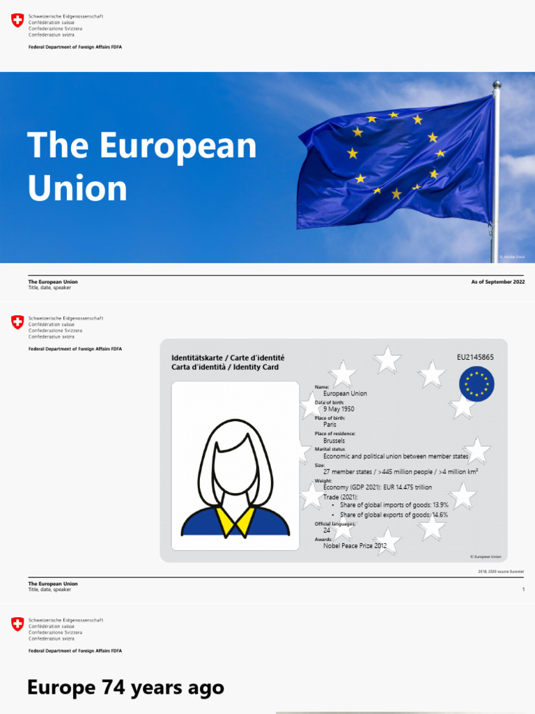 Folien-EU en | Download Free PDF | European Union | Brexit