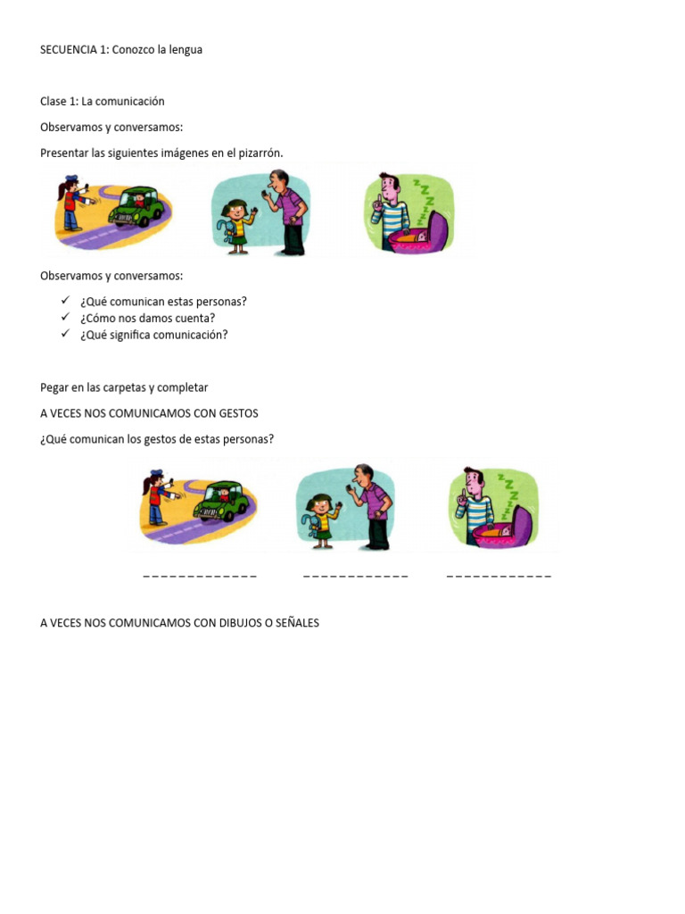 Comunicación y Lenguaje en Clase | PDF | Comunicación humana | Lingüística
