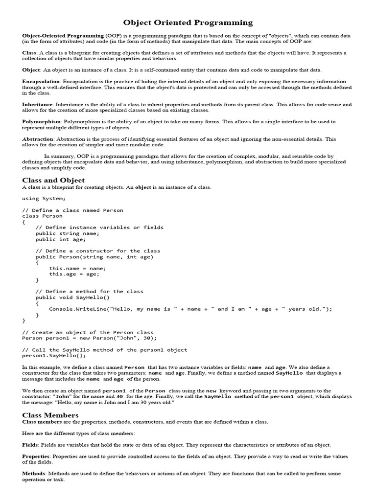 CPROG-2 | PDF | Inheritance (Object Oriented Programming) | Method ...