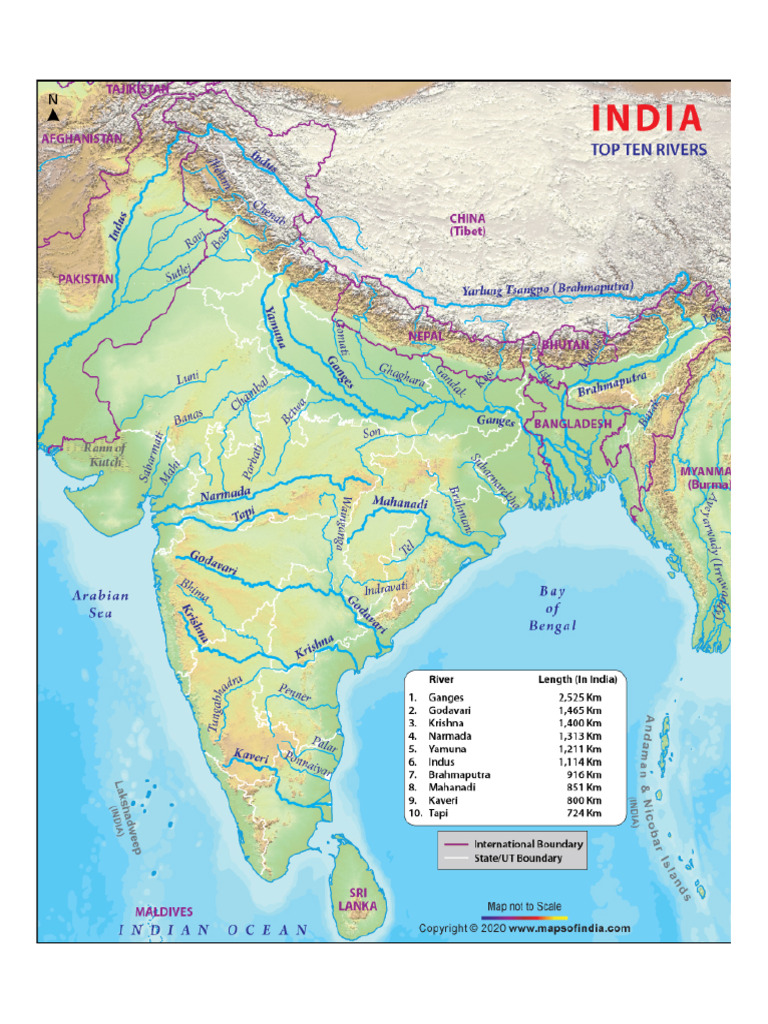 India River Map | PDF