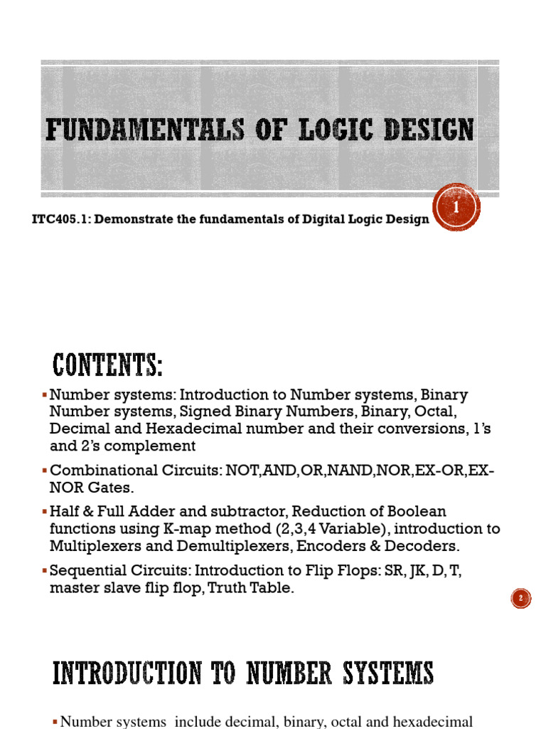 3639CH1-Fundamentals of Logic Design | Download Free PDF | Computer Engineering | Mathematics