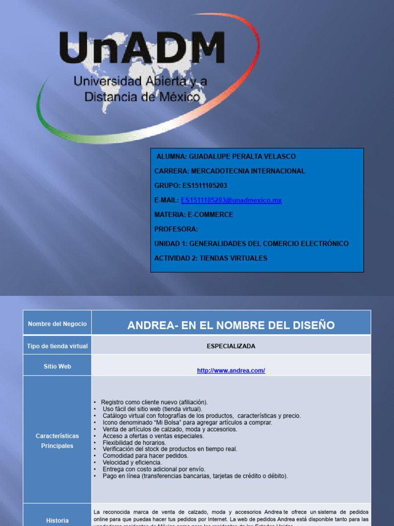 Iecm U1 A2 Gupv | PDF | Las compras en línea | Comercio electrónico