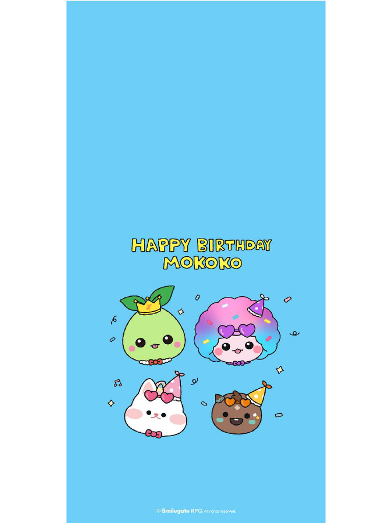 2024 HBD Mokoko - 03 | PDF