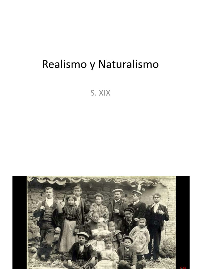 Realismo y Naturalismo | PDF