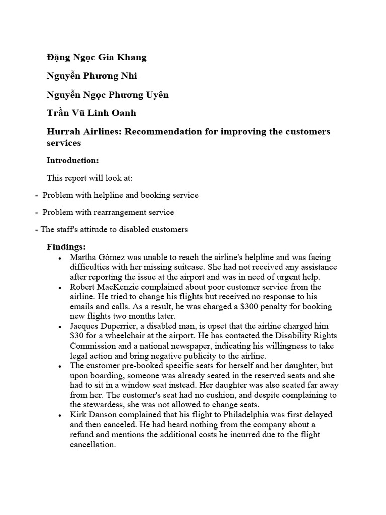 Writing 4 Report Unit 10 | PDF | Aviation | Transport