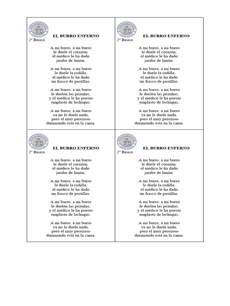 El Burro Enferno | PDF