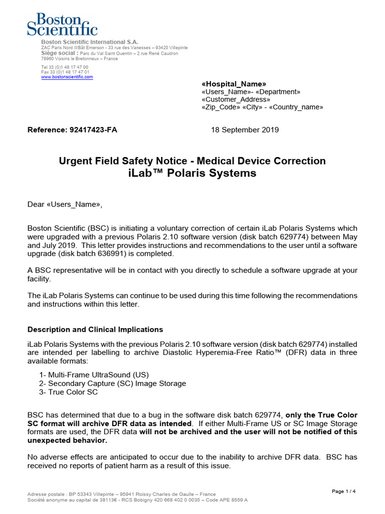 Boston Scientific PDF | PDF | Computing | Software