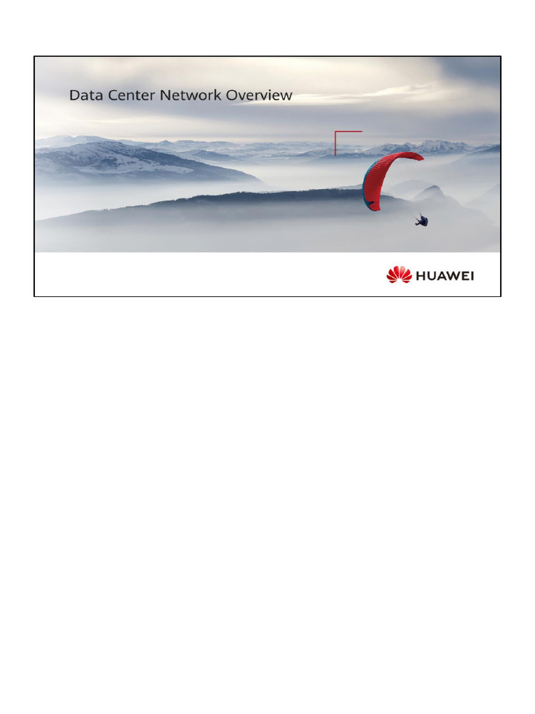 EN01 Data Center Network Overview | PDF | Load Balancing (Computing) | Computer Network