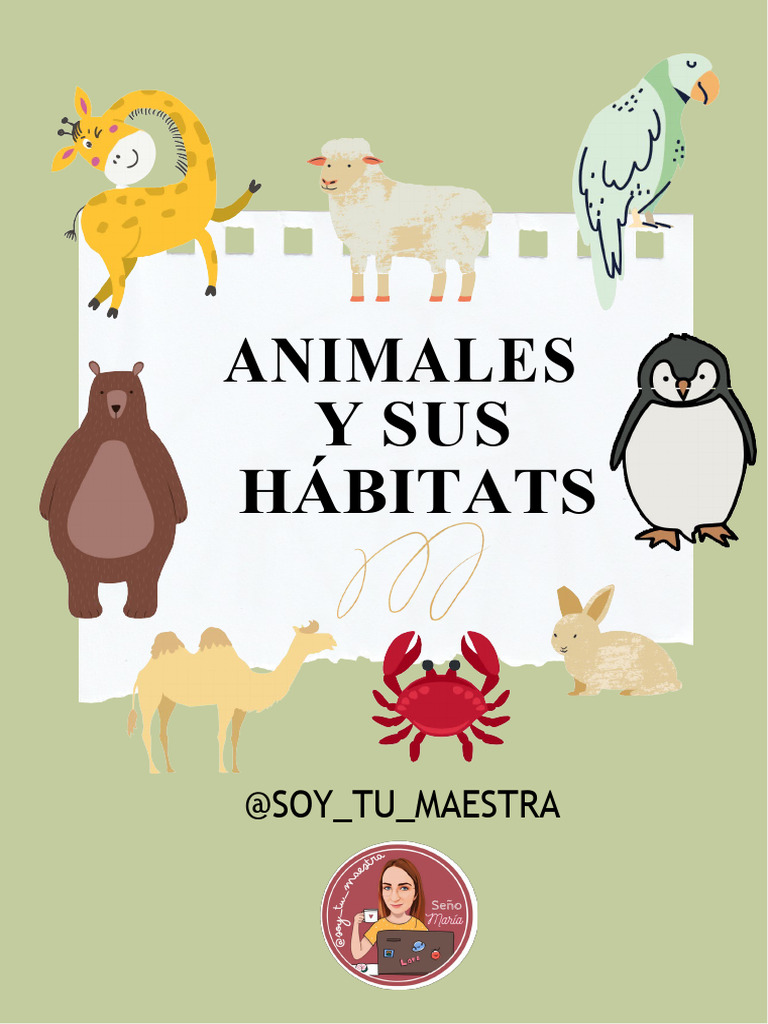 Animales y Sus Hábitats | PDF