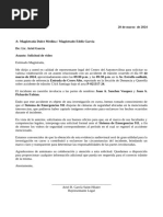 Modelo Solicitud de Testimonio | PDF | Derecho Civil (Common Law ...