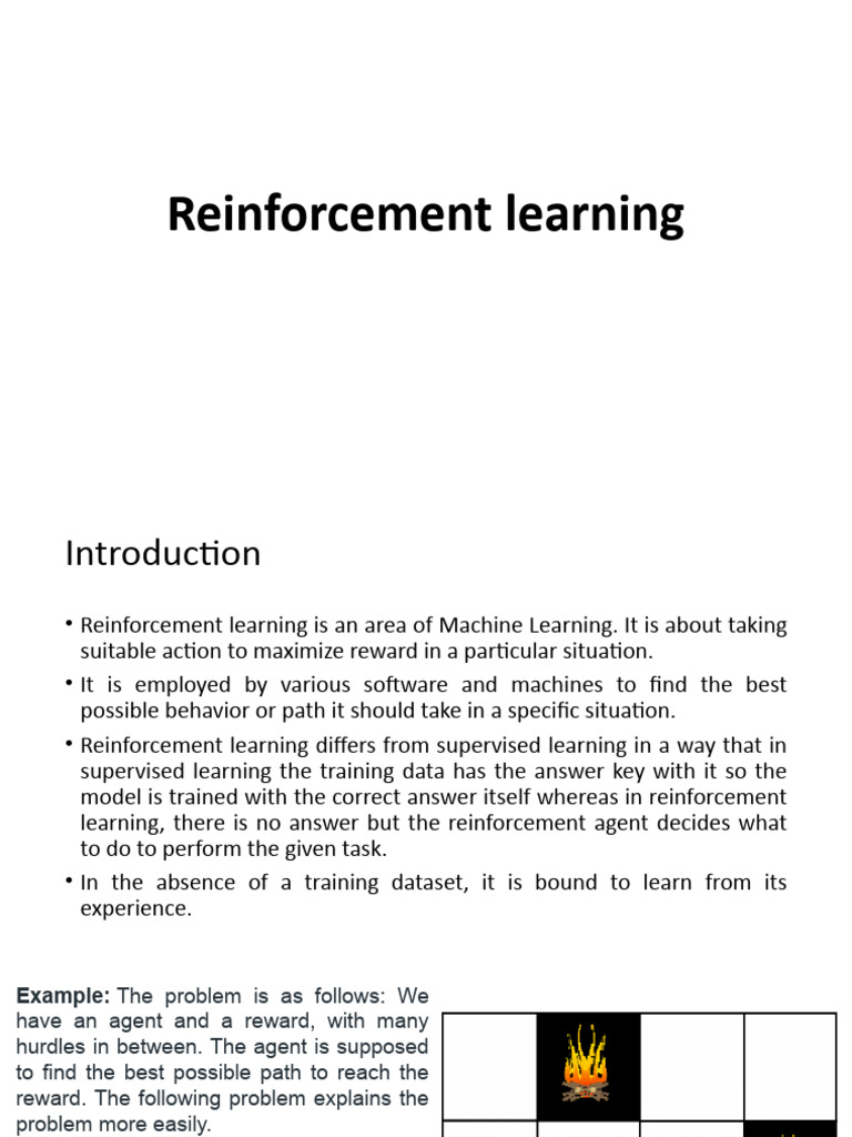 Reinforcement Learning | PDF | Reinforcement | Learning