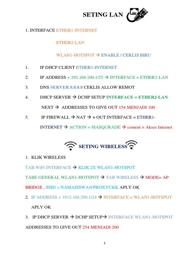 Langkah Langkah Ujikom | Download Free PDF | Ip Address | Firewall (Computing)
