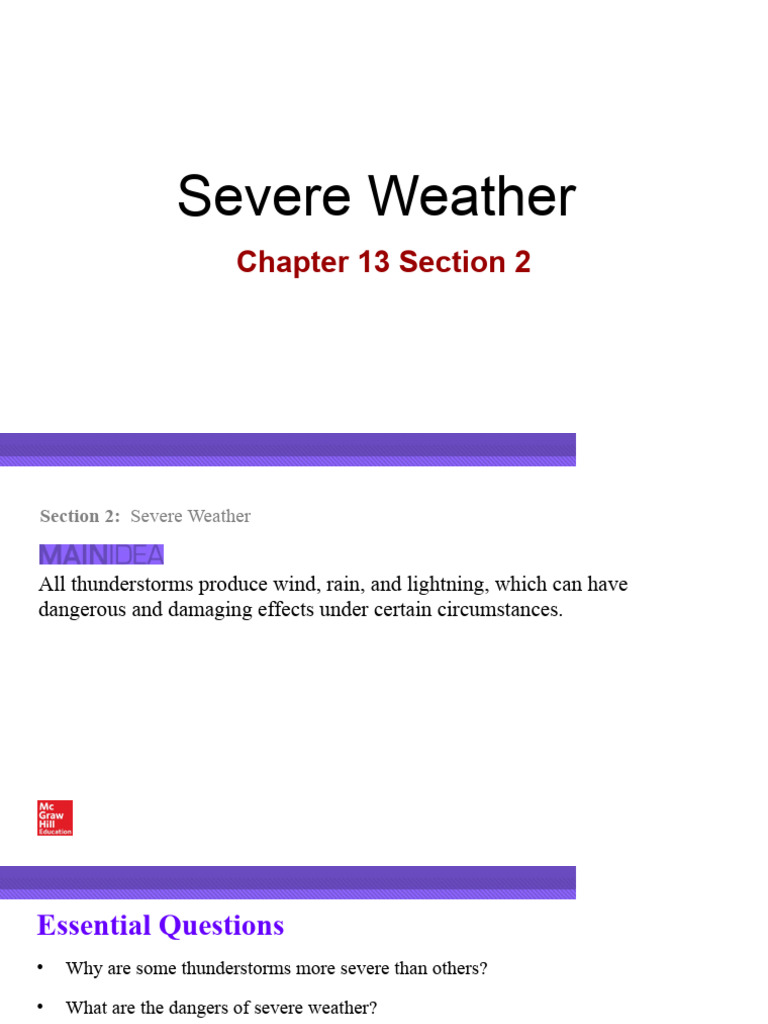 Severe Weather - Es | PDF | Tornadoes | Severe Weather