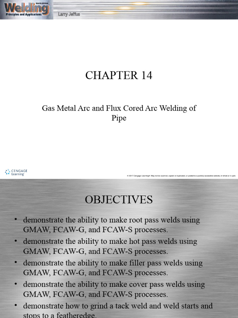 Pipe Welding Techniques: GMAW & FCAW | PDF | Welding | Construction