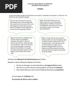 Modellsatz 6 DSD II Mit Lösungen | PDF